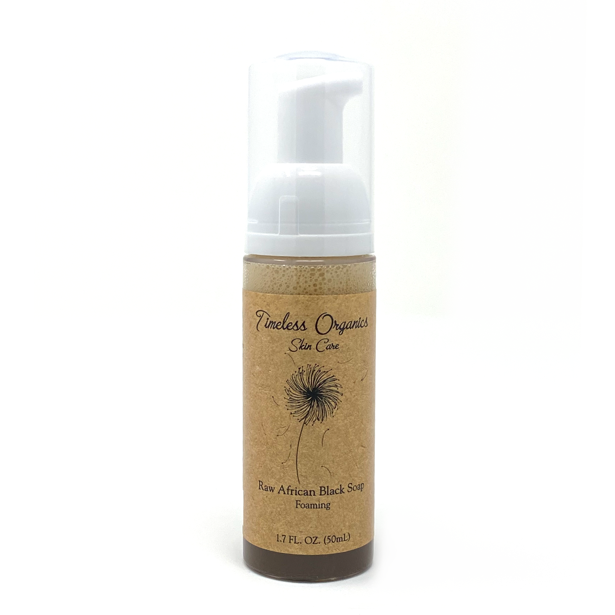 Liquid RAW African Black Soap - Foaming | Timeless Organics – Timeless ...